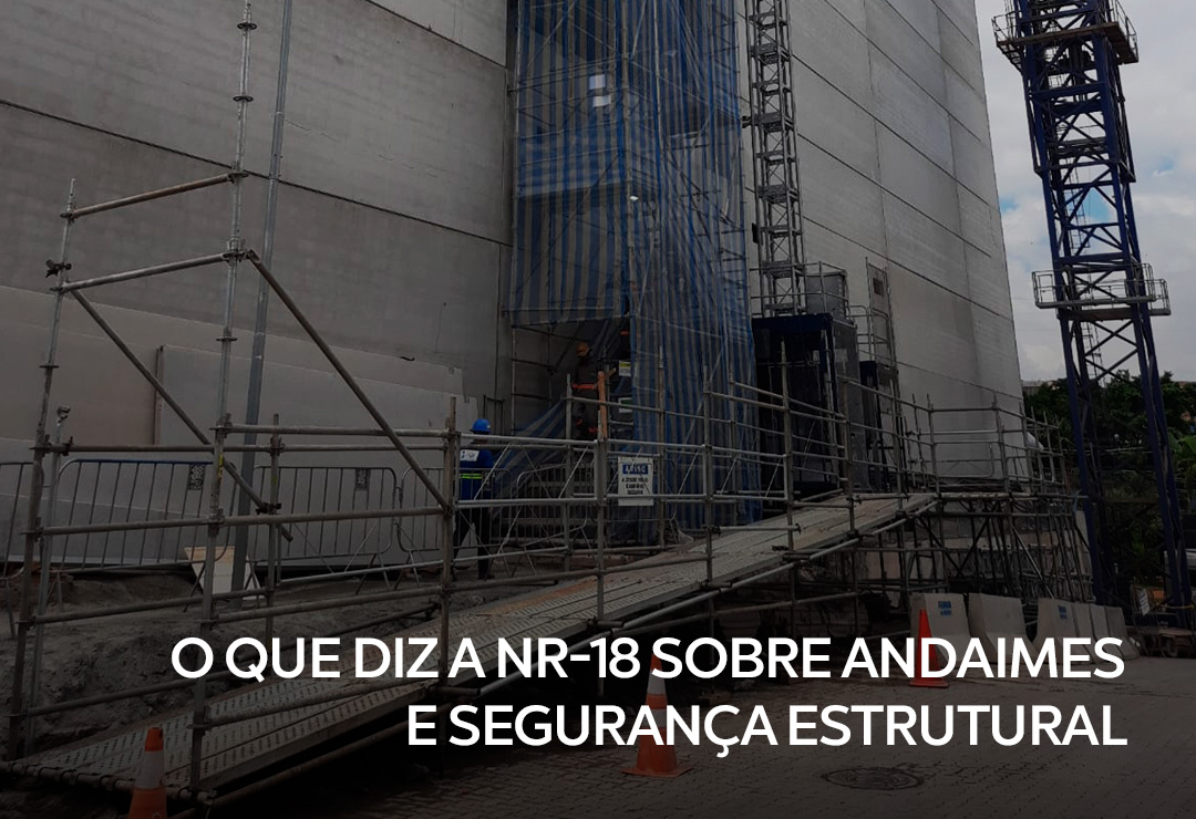 O que diz a NR-18 sobre andaimes e segurança estrutural - Andmax